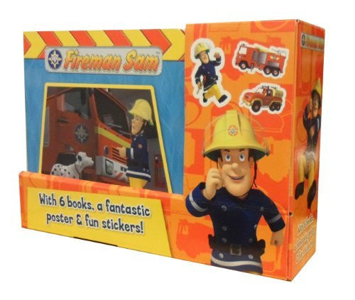 Fireman Sam 6 Books Collection Box - Gift Set Pack Fantastic Poster wi ...