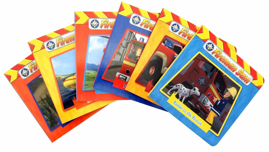 Fireman Sam 6 Books Collection Box - Gift Set Pack Fantastic Poster wi ...