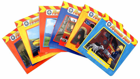 Fireman Sam 6 Books Collection Box - Gift Set Pack Fantastic Poster wi ...