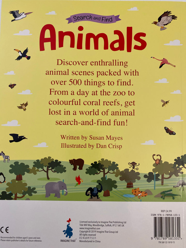 Search and Find Animals – 童夢書室 V&B
