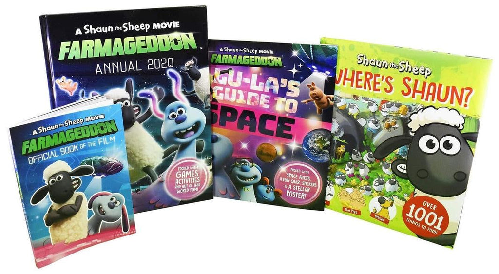 An Official Shaun the Sheep Movie Farmageddon 4 Books Collection - Age ...
