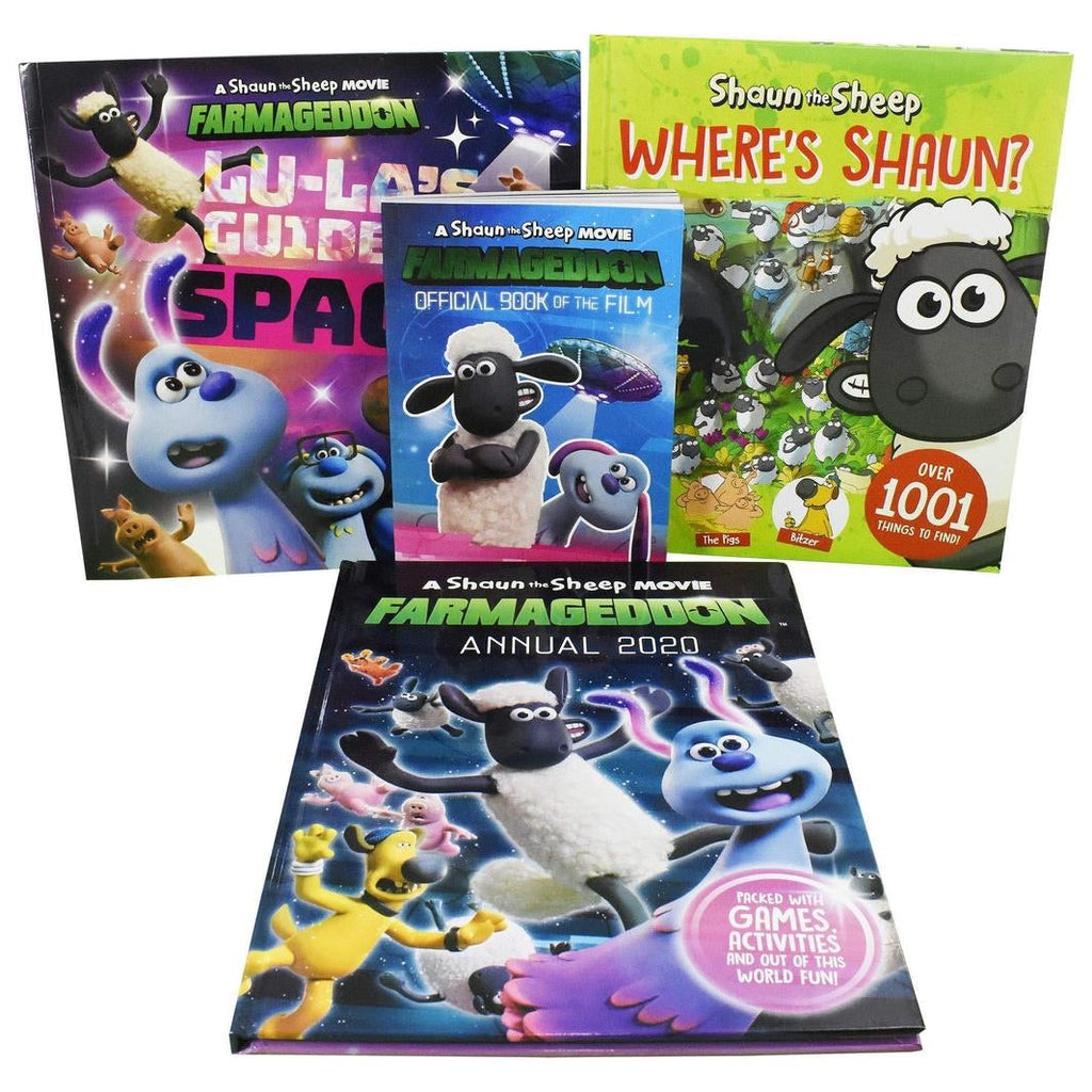 An Official Shaun the Sheep Movie Farmageddon 4 Books Collection - Age ...